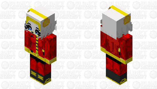 Zeta R-02 the echidna Minecraft Skin