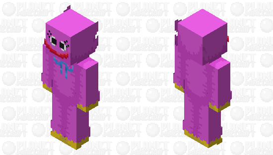(Poppy Playtime) Kissy Missy Smile HD Minecraft Skin