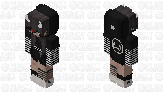 very bad but cute girl Minecraft Skin