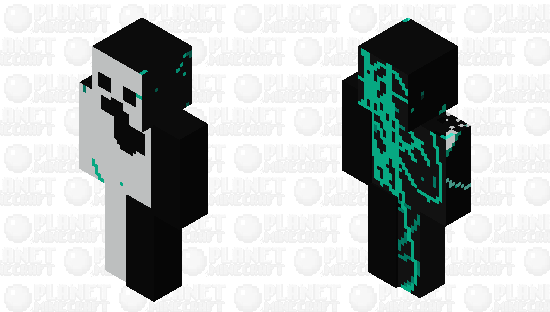 scared code Minecraft Skin