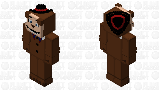 Jr’s Freddy (FNAF JR’S) Minecraft Skin