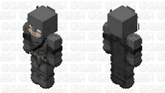 ARMORED BATMAN BVS Minecraft Skin