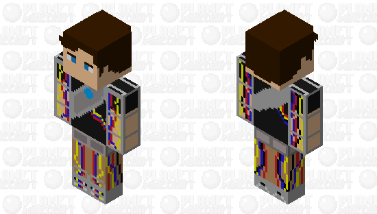 iron man prototype Minecraft Skin
