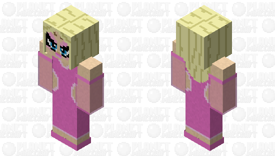 cutout dress Minecraft Skin