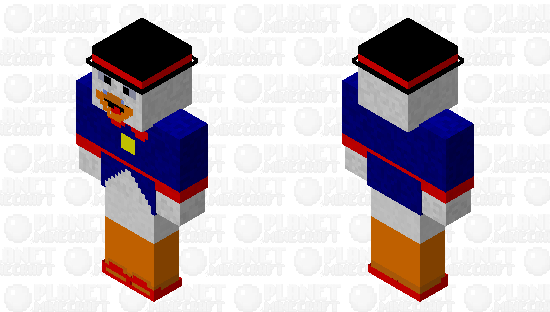 Scrooge Mcduck Minecraft Skin