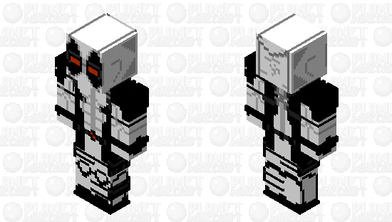Deadpool X-Force V1 Minecraft Skin