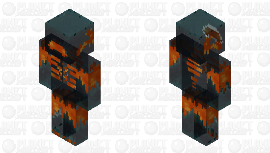ghost of the basalt deltas Minecraft Skin