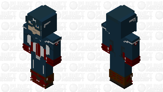 Captain America (The Avengers) Minecraft Skin