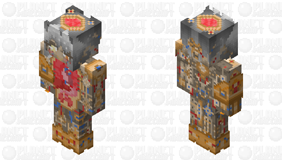 Mechanical Girl Minecraft Skin