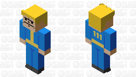 Vault-Boy (jaded) Minecraft Skin