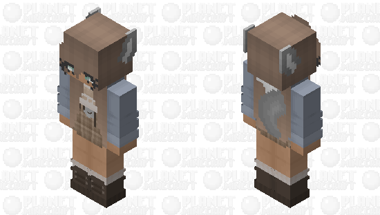 Olivia Q. | White Mocha Minecraft Skin