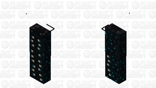 Fixed Sculk Trap Zipper Minecraft Skin