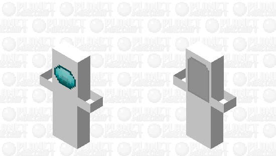 Among us skin [Template] (Bedrock) Minecraft Skin