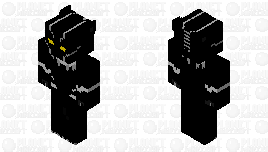 Black Panther (HD Version) Minecraft Skin