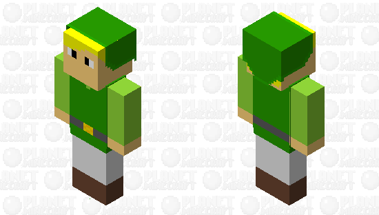 Toon Link (The Legend of Zelda: The Wind Waker) Minecraft Skin