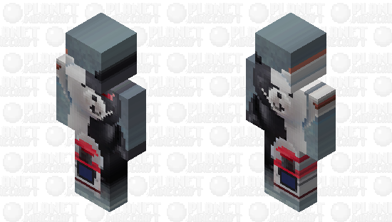 Monokuma Minecraft Skin