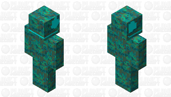 Warped Raptor Minecraft Skin