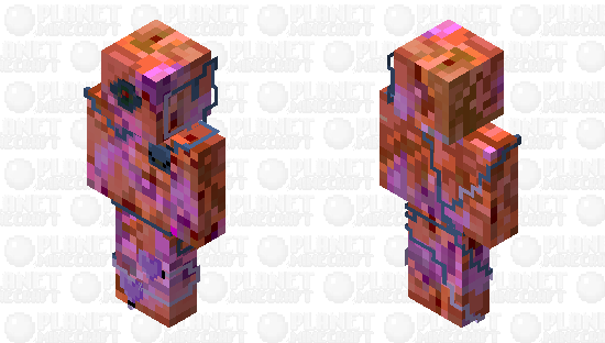 Subconscious Steve ( hypno merged with koishi steve ) Minecraft Skin