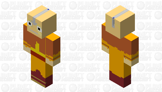 avatar Aang Minecraft Skin