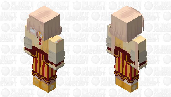 Sundrop Human Minecraft Skin