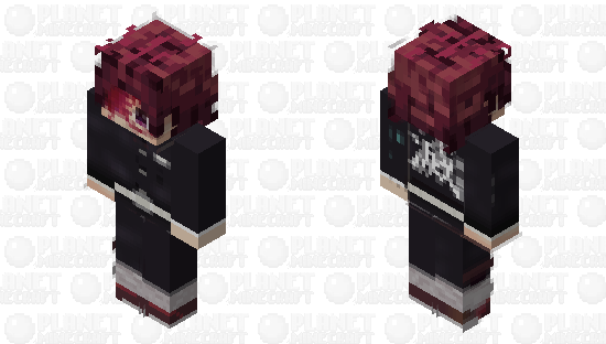 tanjiro 13th form Minecraft Skin