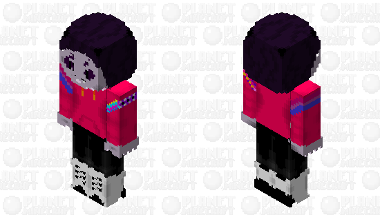 V[ BE—256A] | Bisexual Pride | Happy Pride Month Minecraft Skin