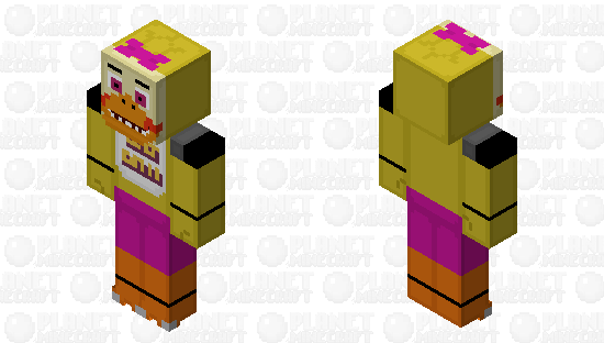 Vintage Chica Minecraft Skin