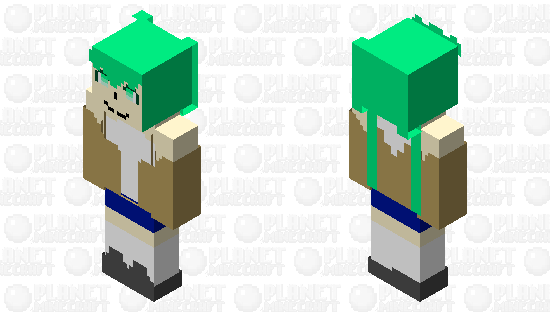 Teal Minecraft Skin