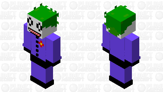 Joker Otter layers Minecraft Skin