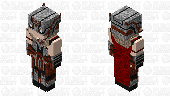 The Mighty Thor (Thor: Love and Thunder) Minecraft Skin