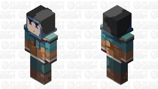 Rin Shima - Laid Back Camp Minecraft Skin