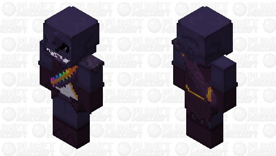 Vantablack Sans Minecraft Skin