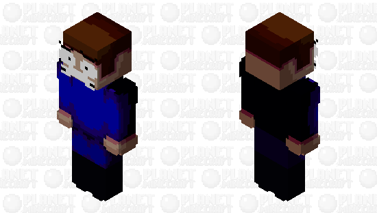 FNFDnB3.0: Dave(Polygonized) Minecraft Skin