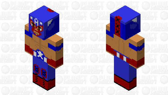 Marvel lucha libre edition.-LEYENDA AMERICANA Minecraft Skin