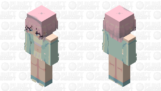 Pink Rose Minecraft Skin
