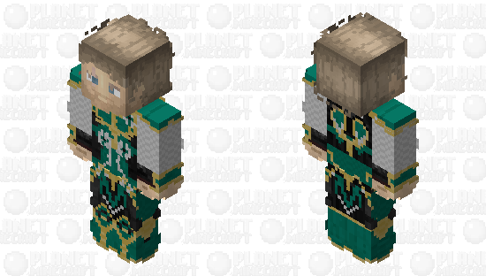 Thor Custom skin (with chain mail on arms) Minecraft Skin