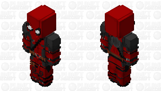 Deadpool Minecraft Skin