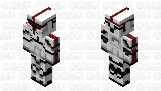 Clone Trooper: Phase I: Captain Minecraft Skin