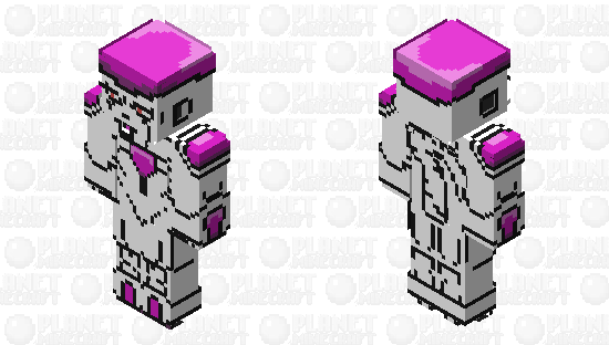Freezer Dragon Ball HD Skin Update Minecraft Skin