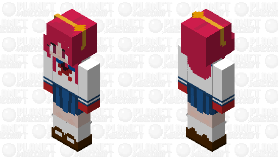 Athena Asamiya Minecraft Skin