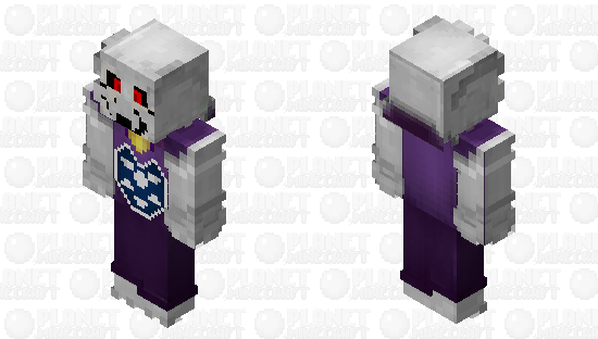 Asriel Dreemurr HD Minecraft Skin