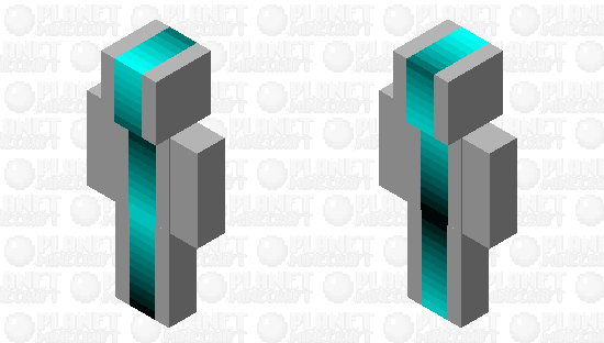 Fading Blue Minecraft Skin