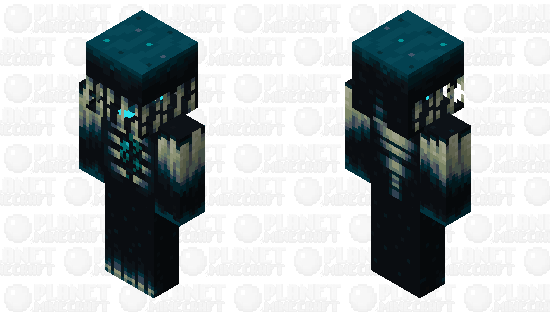 Sculk Raptor (CREEPY) Minecraft Skin