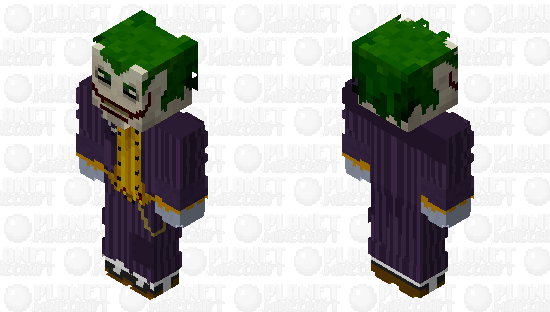 Joker | Arkham City Minecraft Skin