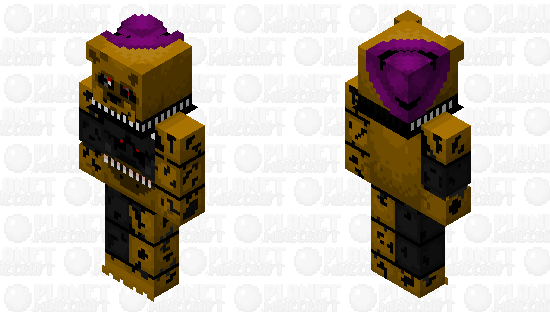 Hellmare Fred bear Minecraft Skin