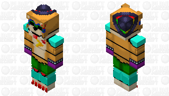 Experiment 072 Minecraft Skin