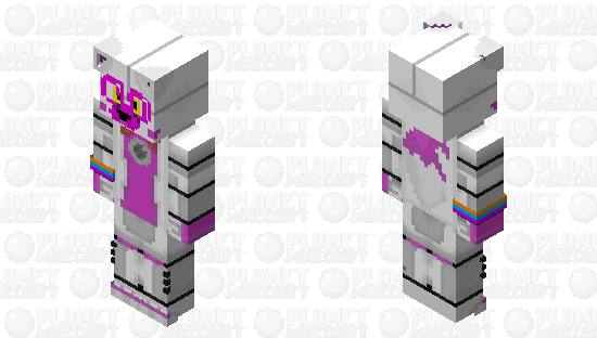 Funtime foxy finale Minecraft Skin