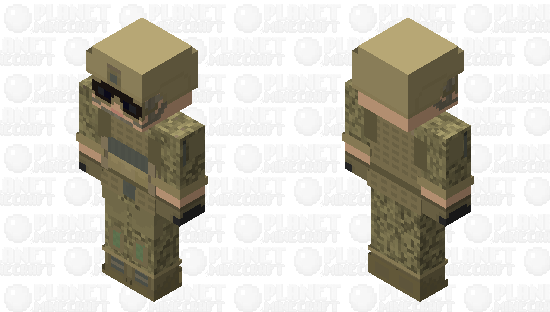 2035 infantry Minecraft Skin