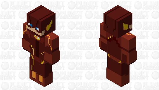 The Flash CW season 2/3 Minecraft Skin