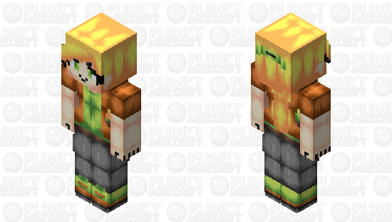 Jess HD [Normal Clothes] | FerZ's OC - Birthday Gift [Bedrock Skin ...